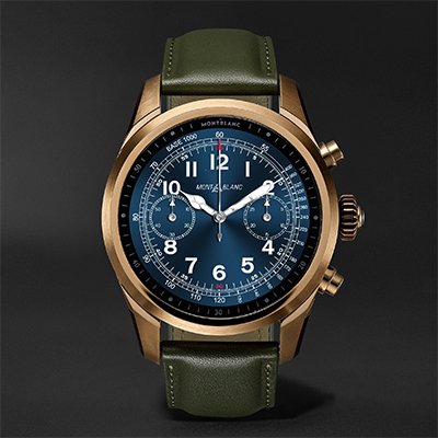 Montre connectée Summit 2 + Mont Blanc | Nos coups de coeur