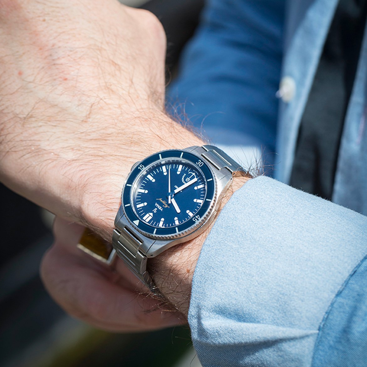 Montre Yema Navygraf Marine nationale 39 mm quartz : Test & Avis