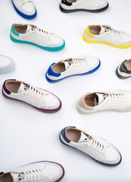 Hirundo, des sneakers écoresponsables aux semelles colorées